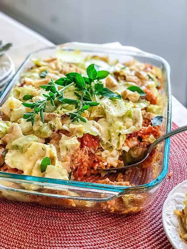 German Unstuffed Cabbage Roll Casserole - 31 Daily