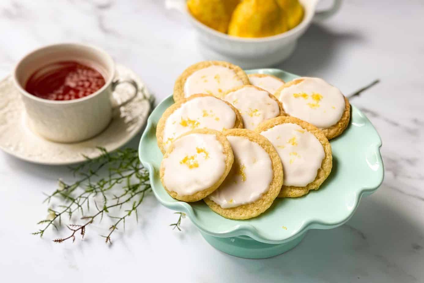 Easy Butter Lemon Tea Cookies - 31 Daily