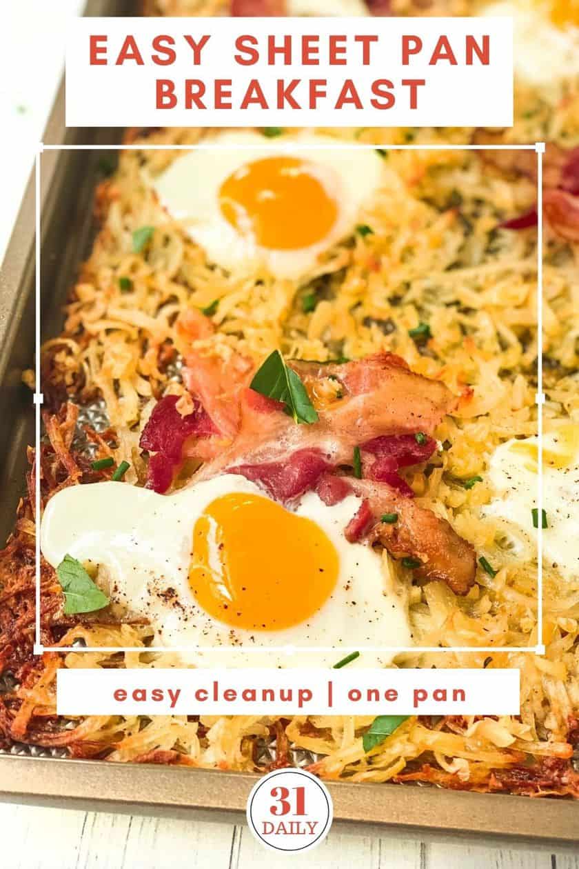 Easy Sheet Pan Breakfast - 31 Daily