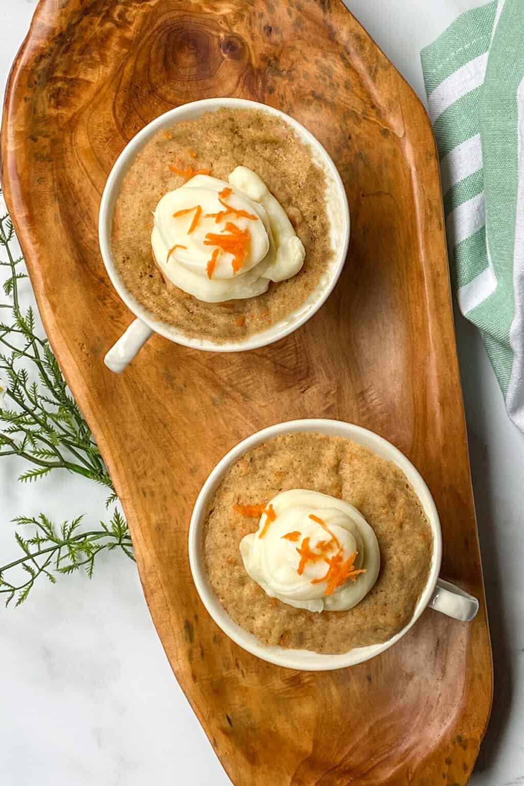 3 Minute Carrot Cake in a Mug - 31 Daily
