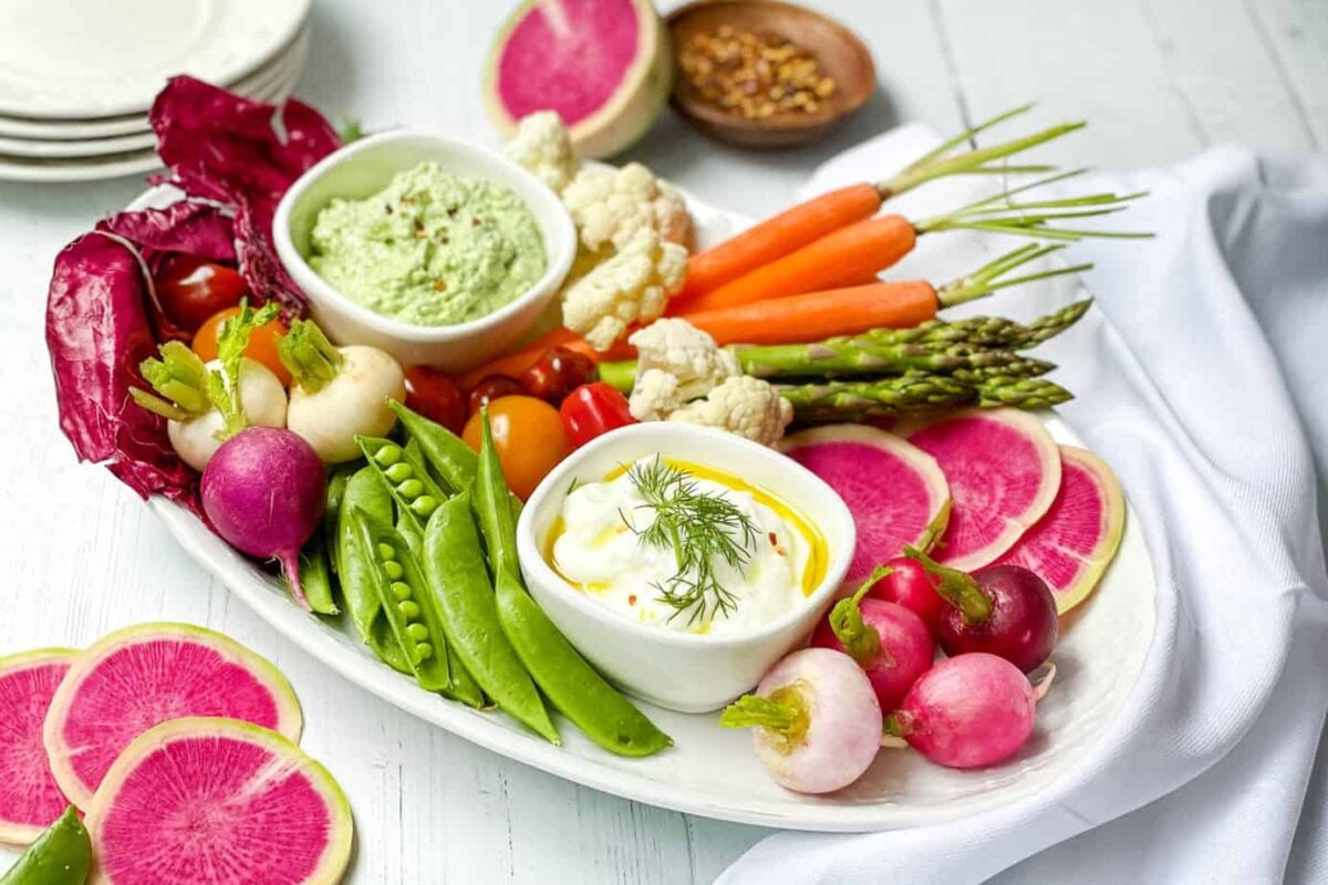 Easy Spring Crudites Platter - 31 Daily