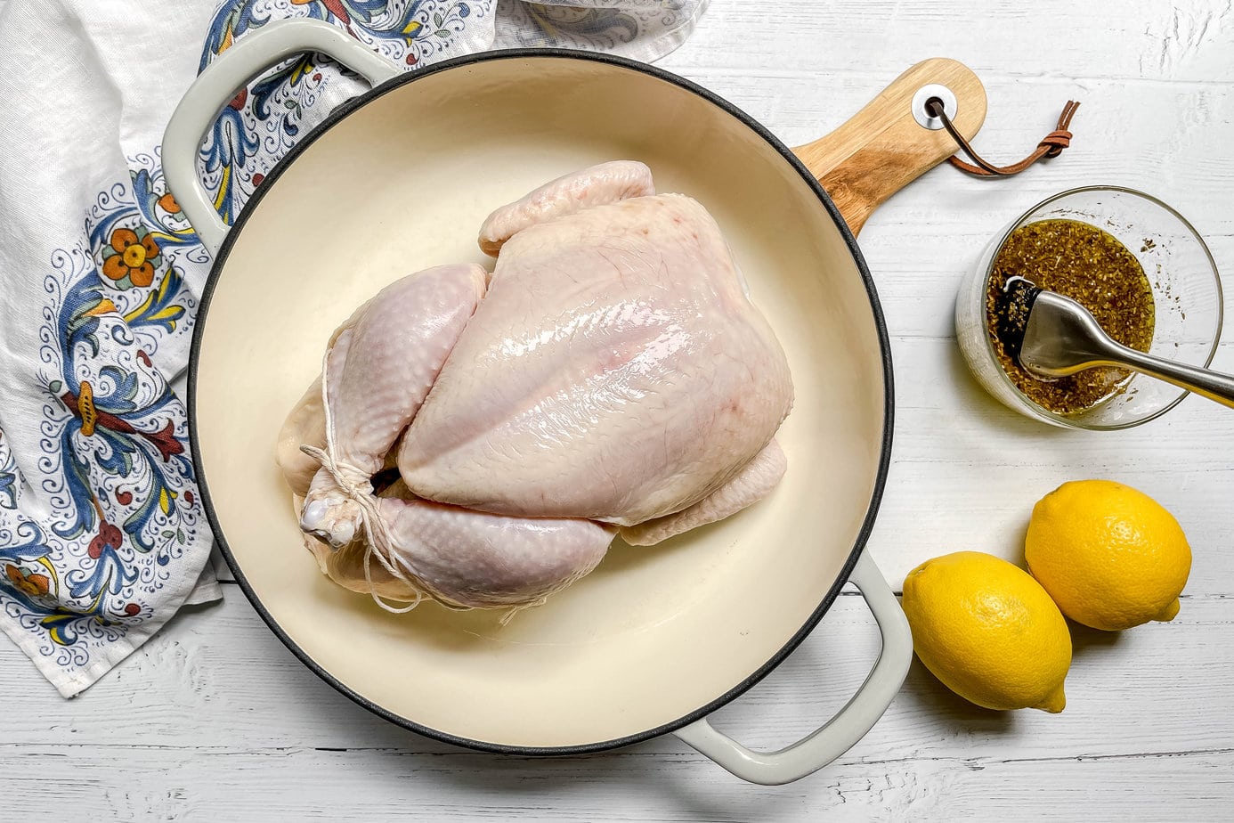 Greek Roasted Chicken with Lemon Orzo - 31 Daily
