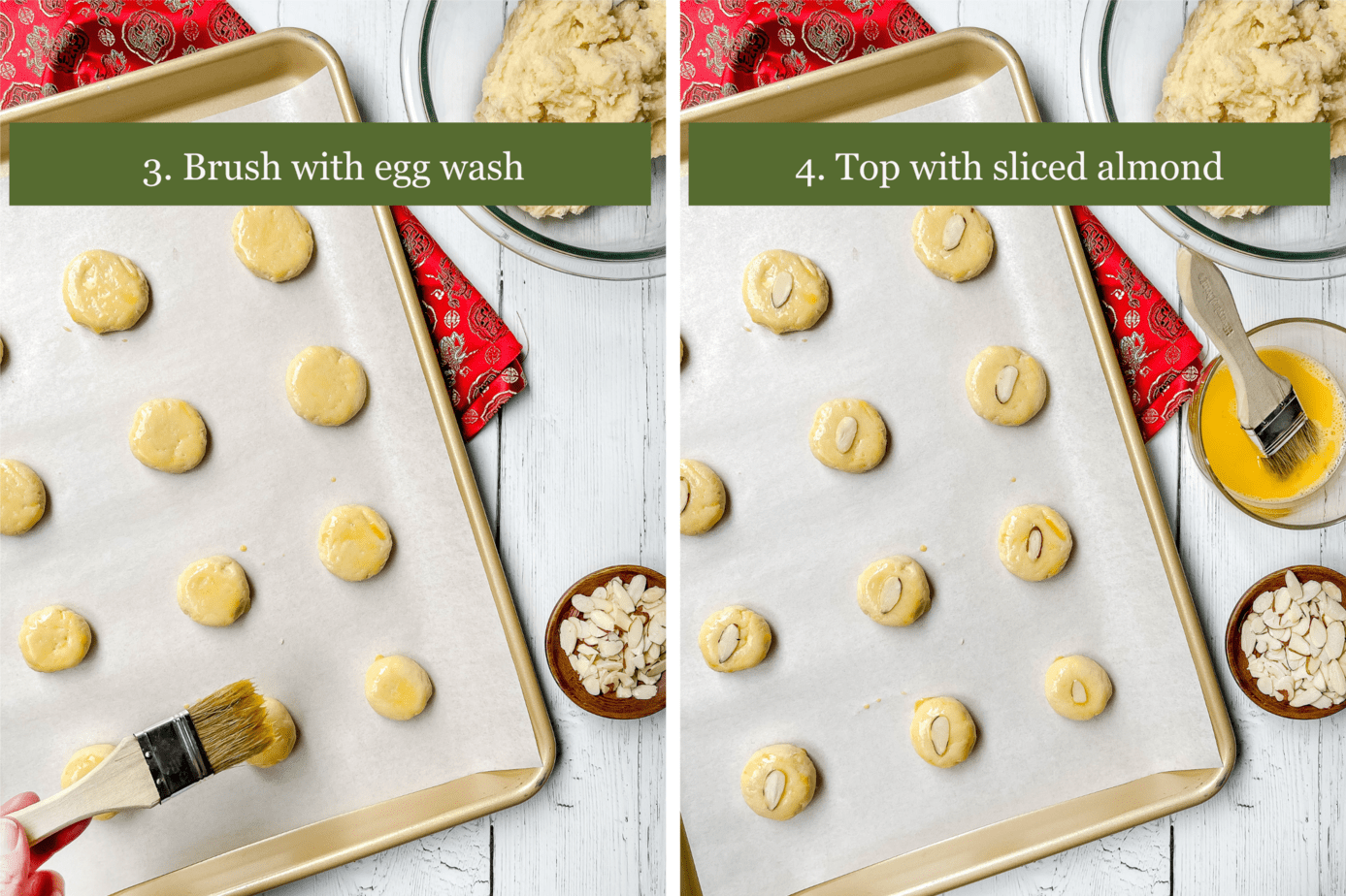 Easy Chinese Almond Cookies - 31 Daily