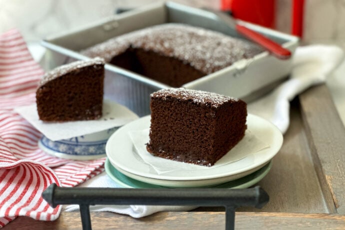 Anytime Fudgy Picnic Chocolate Cake - 31 Daily