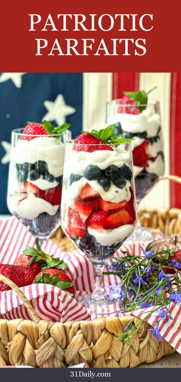 Red, White, and Blue Berry Parfait (in 15 minutes) - 31 Daily
