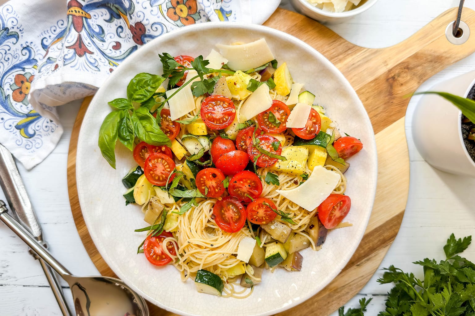 Easy Garden Pasta - 31 Daily