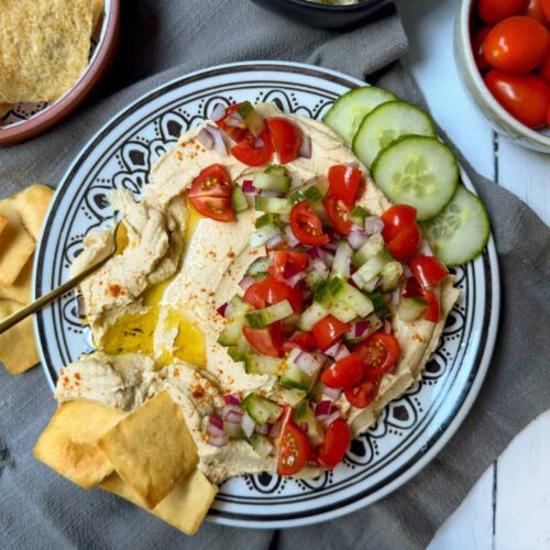 Easy 5 Minute Hummus Recipe - 31 Daily