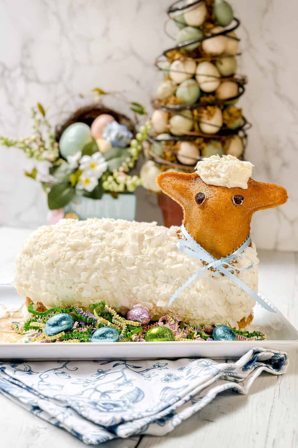 Lemon Easter Lamb Cake (Osterlamm Recipe) - 31 Daily