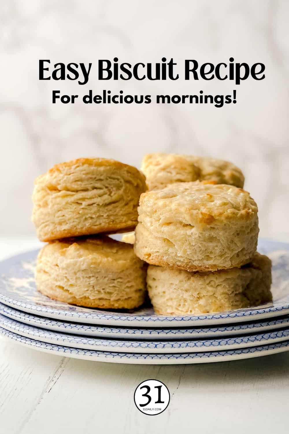 Easy Homemade Biscuit Recipe - 31 Daily