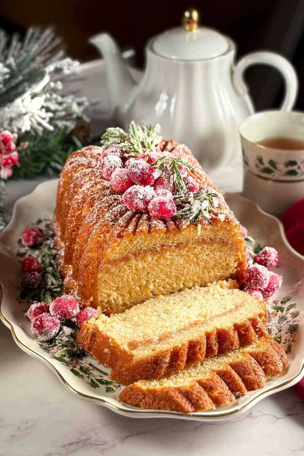Easy Eggnog Cake - 31 Daily