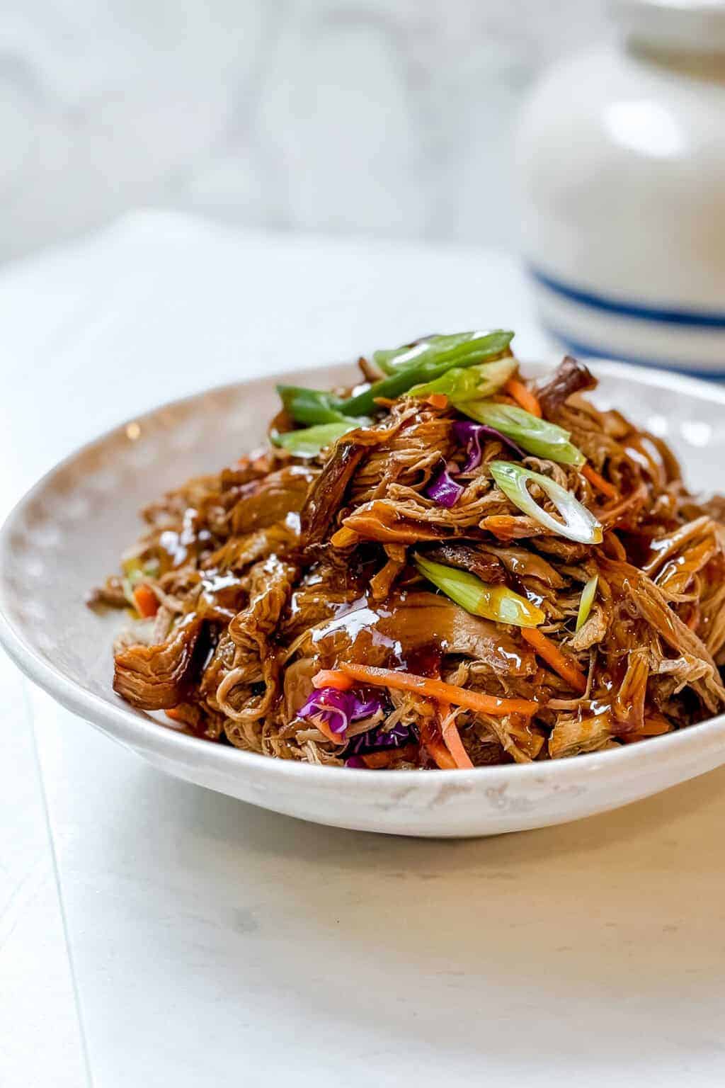 Crockpot Asian Shredded Pork - 31 Daily