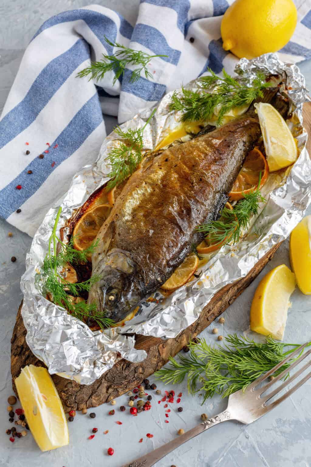 Rainbow Trout in Foil Packets - 31 Daily
