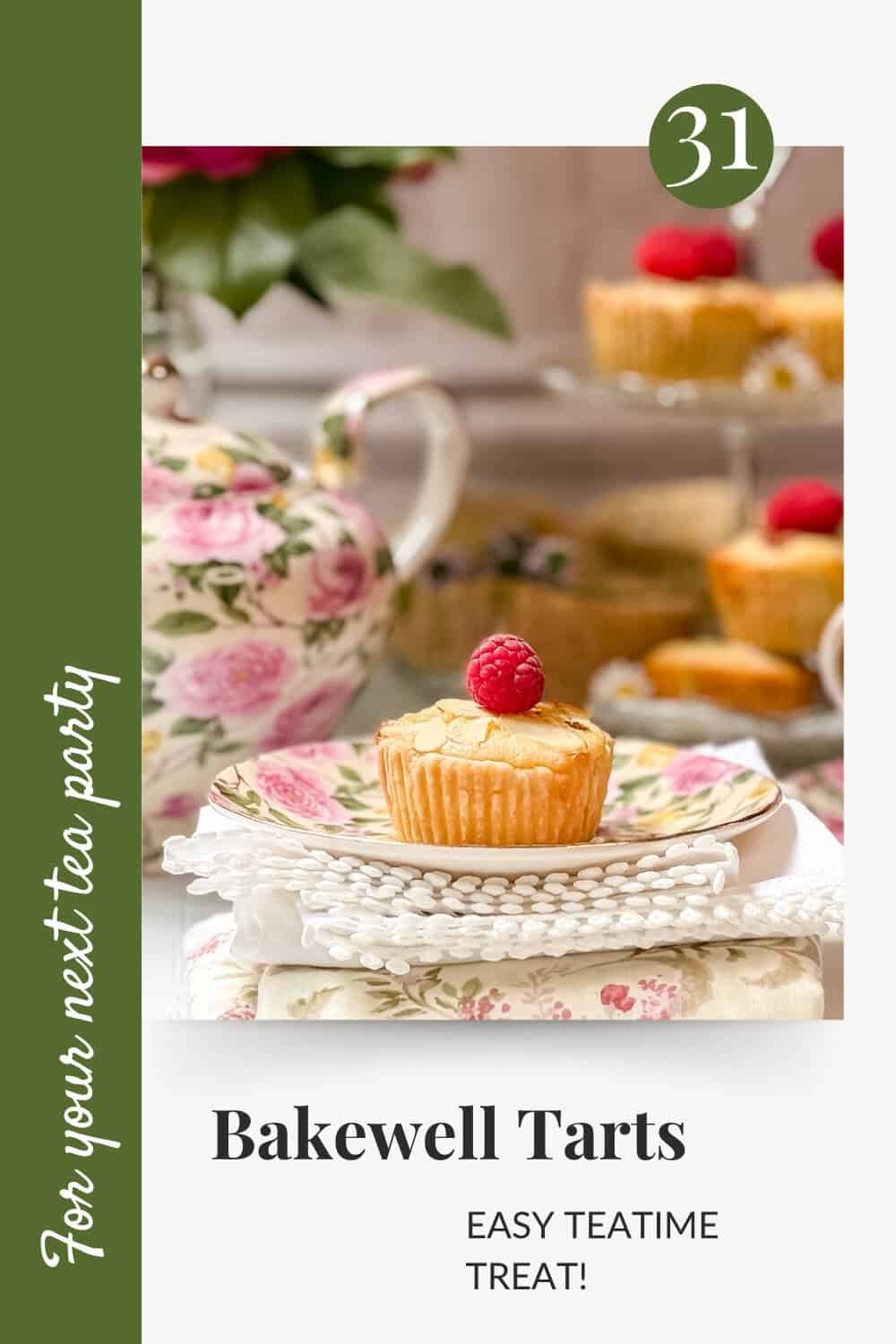 Mini Bakewell Tarts - 31 Daily