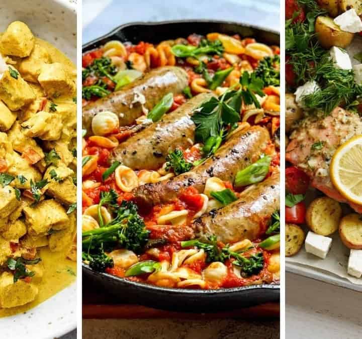 30-Minute Dinners for Busy December Days | Meal Plan Dec 15 - 31 Daily