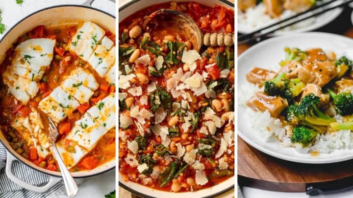 Healthier 30-Minute Dinners Meal Plan (Week of January 5) - 31 Daily